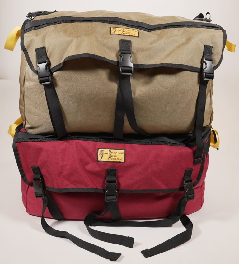 COUREUR 2-Part Canoe / Portage Pack for canoe tripping