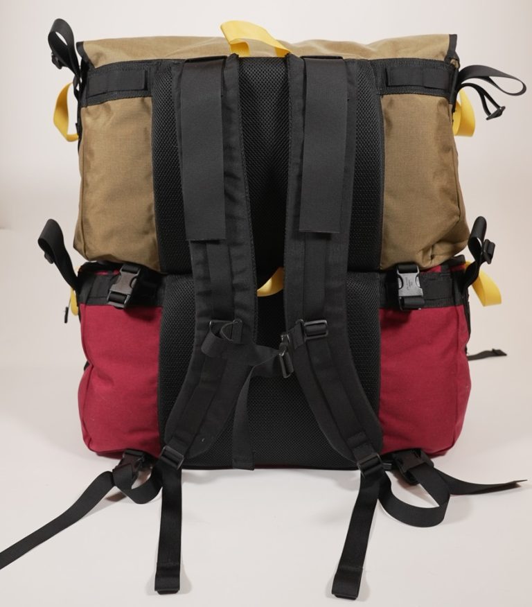 COUREUR 2-Part Canoe / Portage Pack for canoe tripping